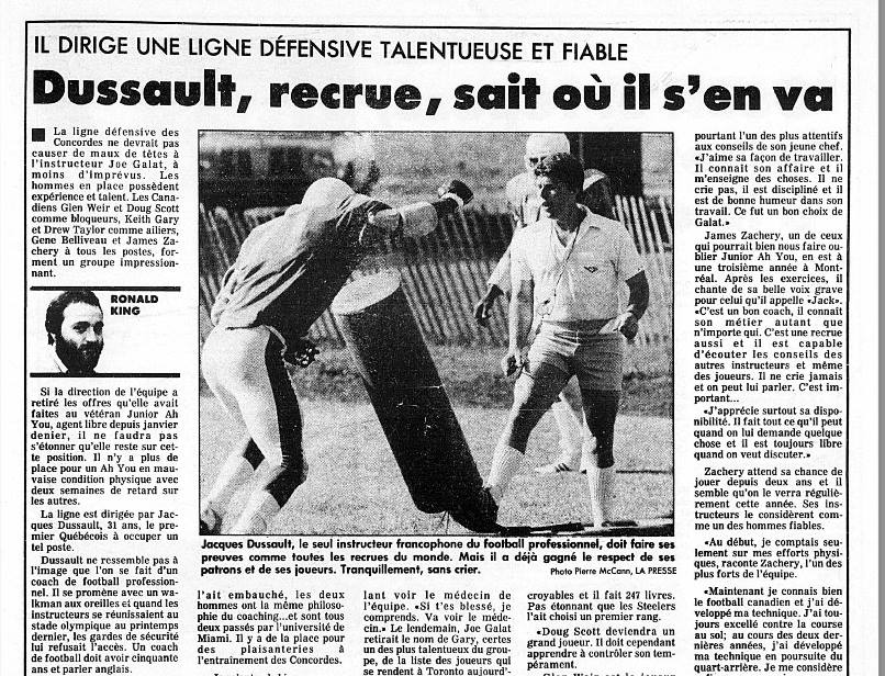 Have Football, Will Travel: Jacques Dussault in Canada, the U.S., and ...